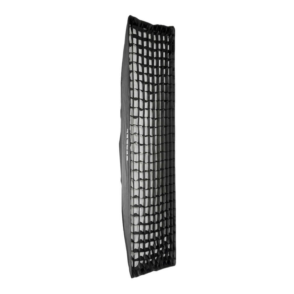 Bessel 140cm x 30cm Silver Popup Softbox with 4cm grid – Bessel